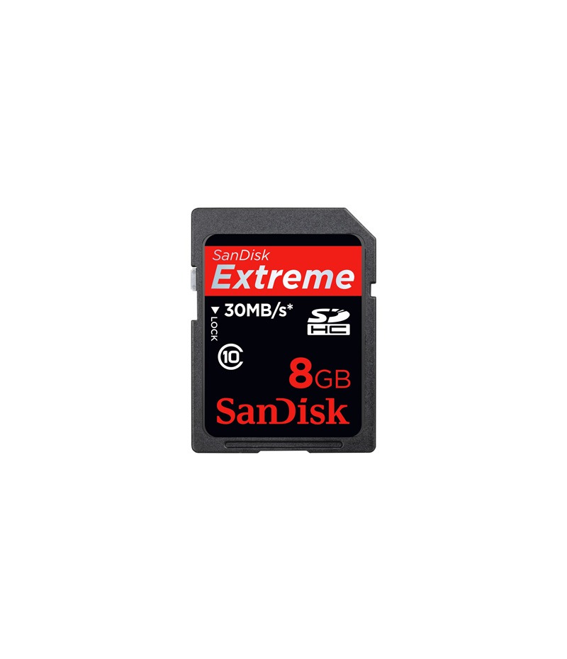 Carte SDHC 8Gb Classe 10